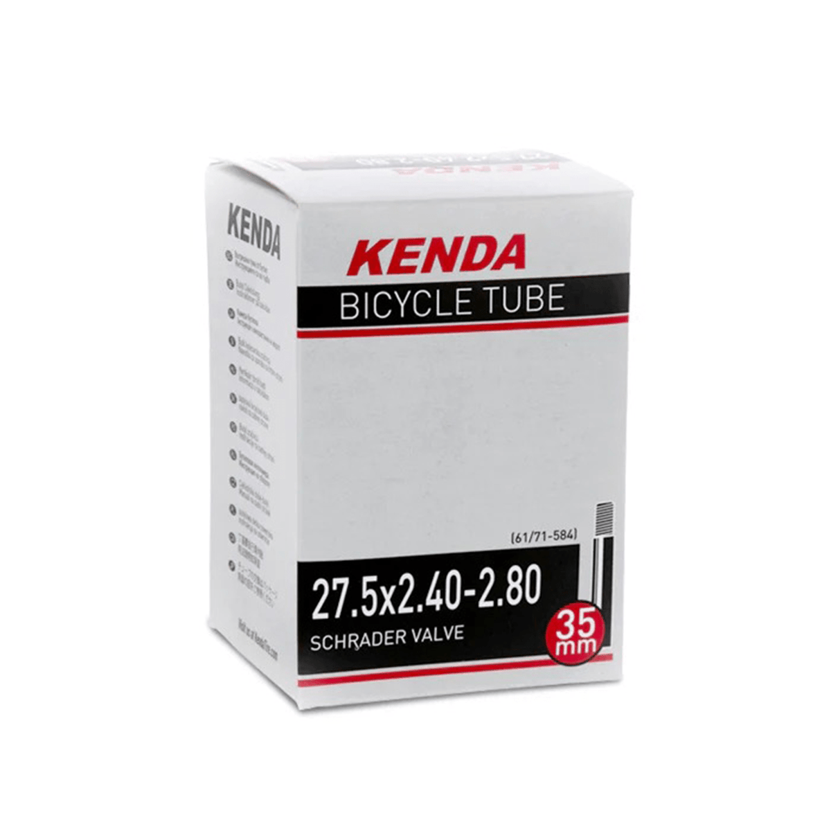 Schwalbe & Kenda Butyl Tubes | Reliable Air Retention for 27.5" Tires ...
